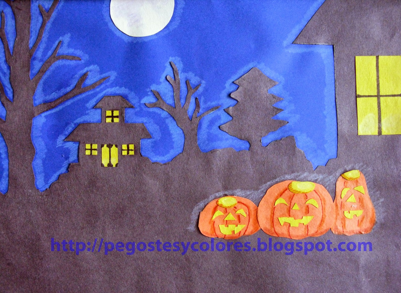 Pegostes y Colores: Portada de Octubre para Calendario