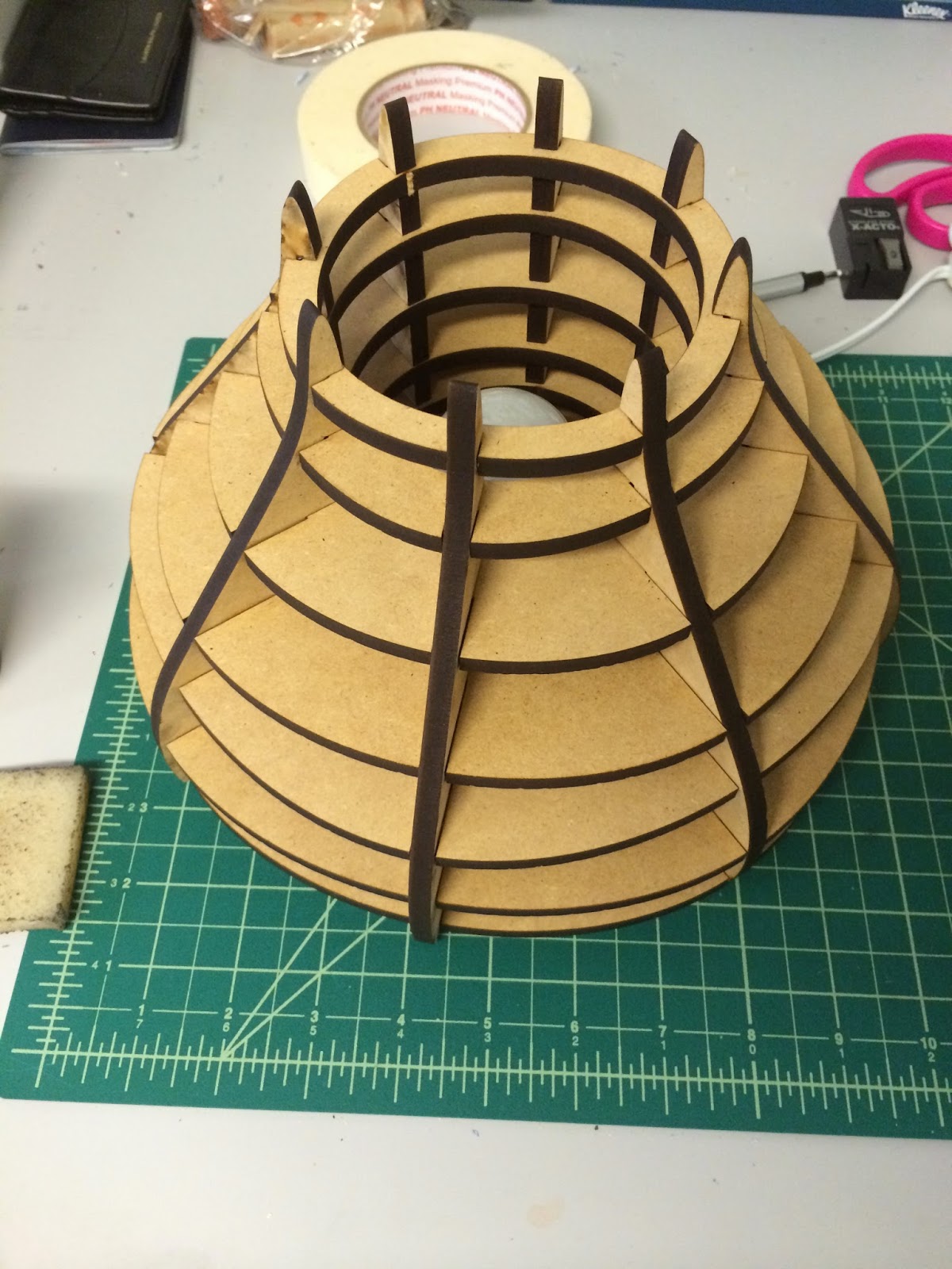 ELDS 205: Computer Aided Product Design: Savannah Sears: Week 8: Lamp