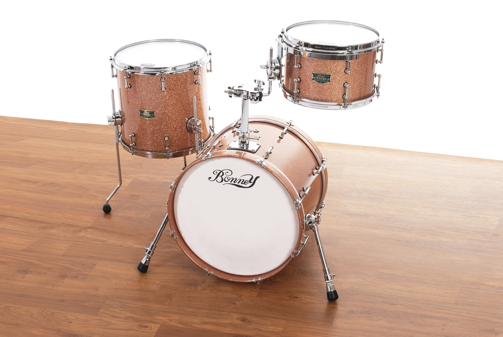 [KHK] Bonney Drum Japan - BOP 18BD SET (Pink Champagne Sparkle) ~ KHK ...