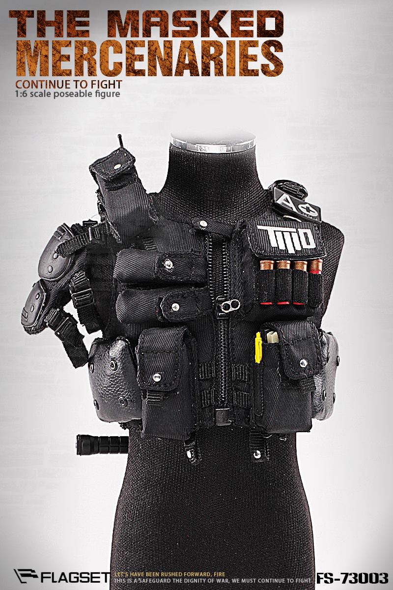 toyhaven: FLAGSET 1/6th scale The Masked Mercenaries Continue To Fight ...