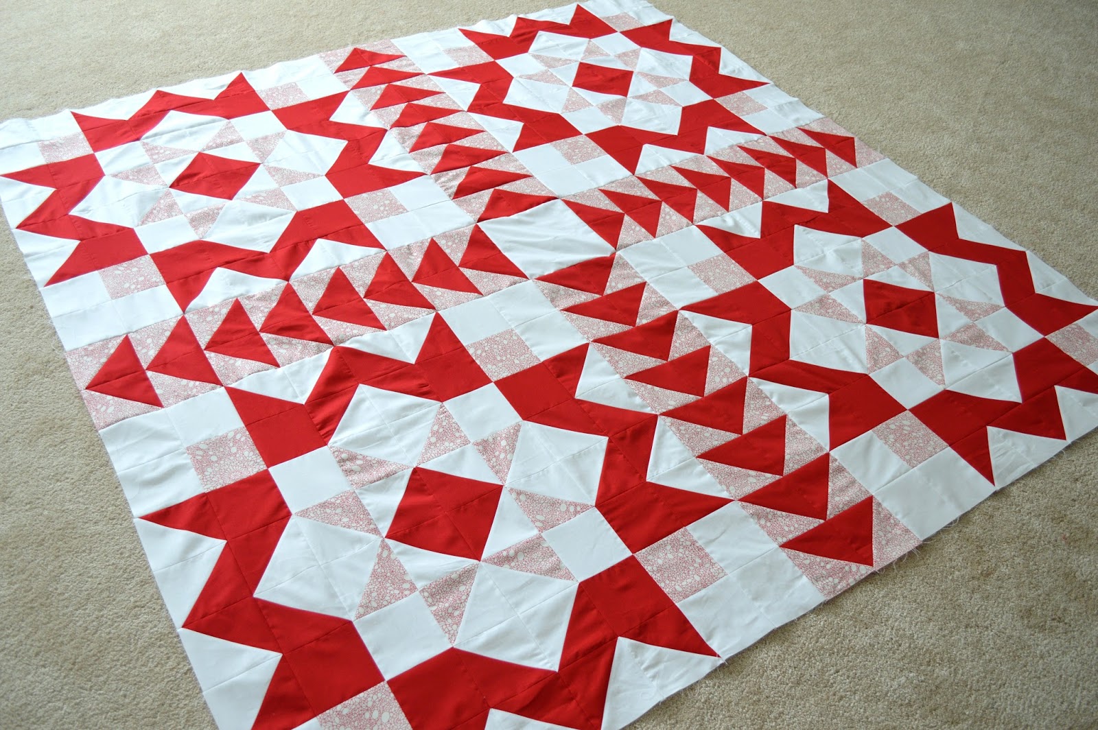 A Red Quilt