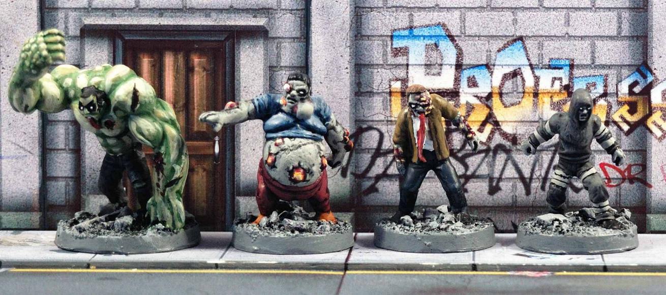 Vampifan's World of the Undead: Studio Miniatures' Zombies 13 - Left4Dead 1