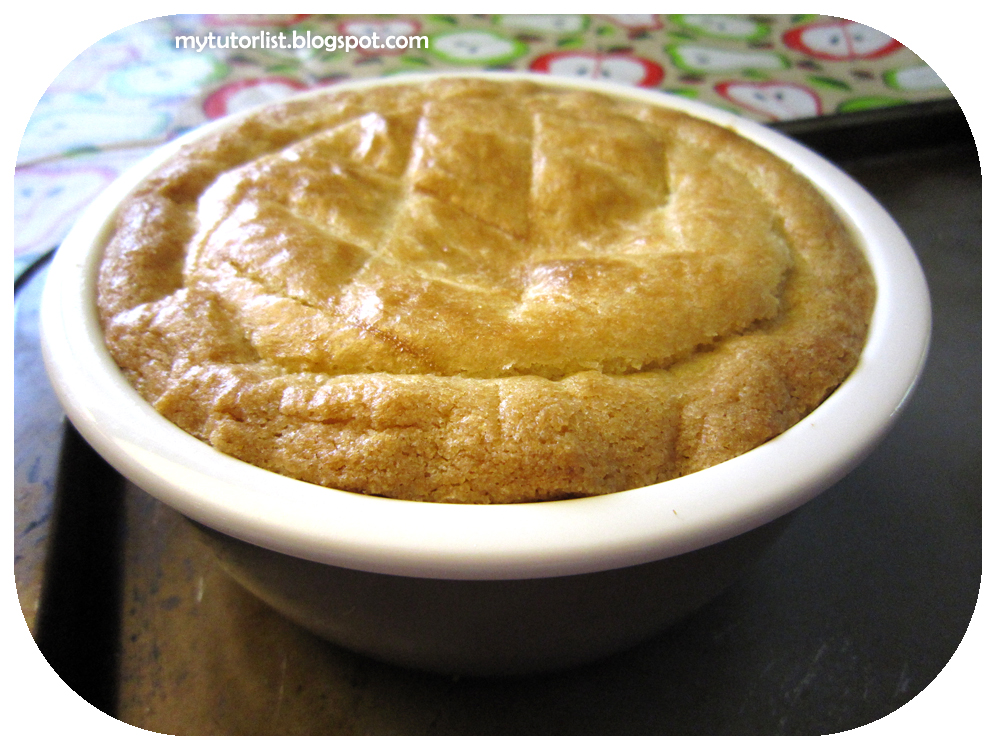 Baked Tapioca Pudding With Pineapple Bun Crust and Taro Filling ...