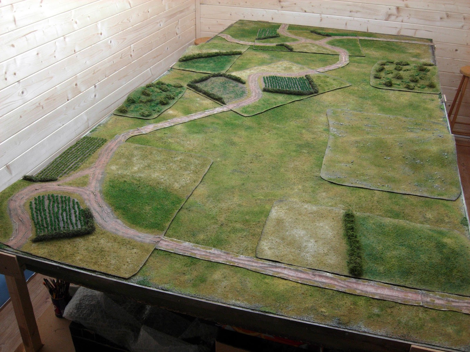 Wargaming with Silver Whistle: Terrain Mat Sections plus 'Setting the ...