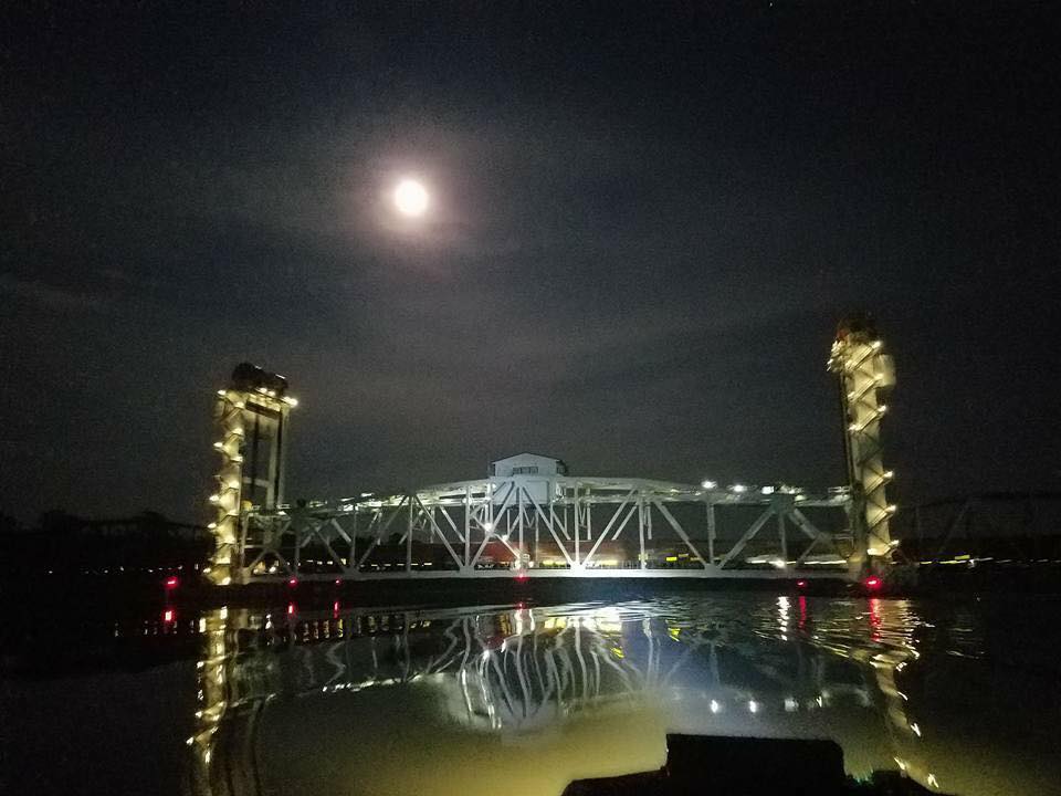 Industrial History: CSX/L&N Bridges over Mobile River near Mobile, AL