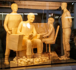 History and Culture by Bicycle: 2016 Iowa State Fair: Butter Sculpture ...