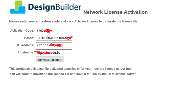 DesignBuilder Software. How to generate new license file(.lic)? How to ...