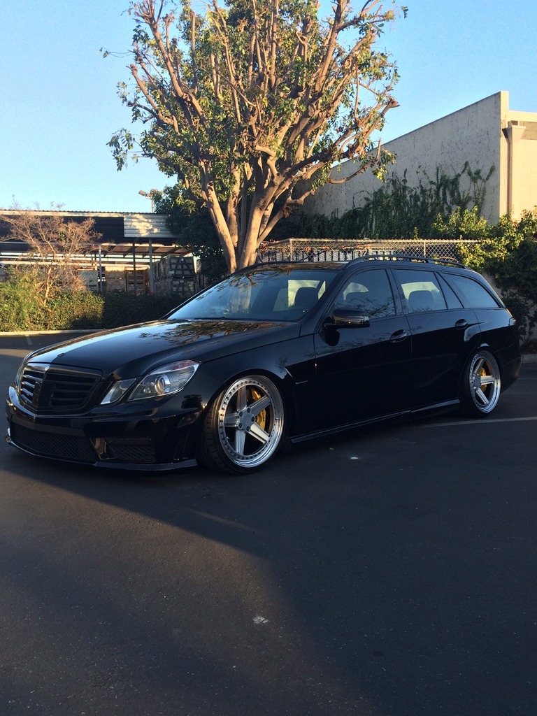 2012 Mercedes-Benz S212 E63 AMG Stance | BENZTUNING