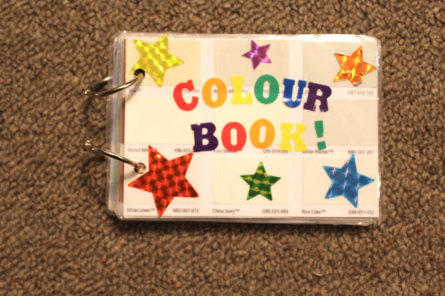 DIY: Homemade Colour Book - Teacher by trade, Mother by nature