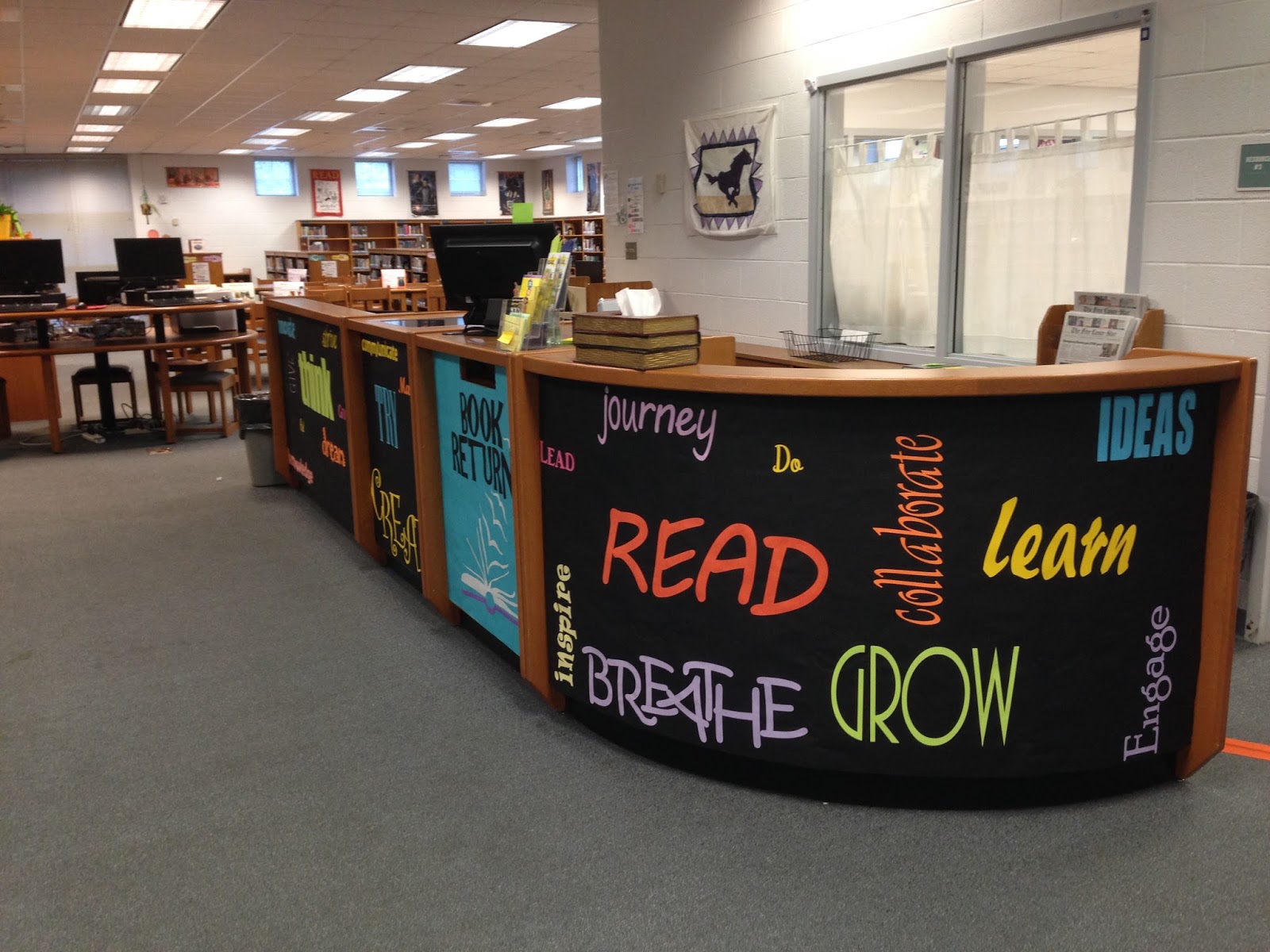 libraryspot: Checkout Desk Upgrade