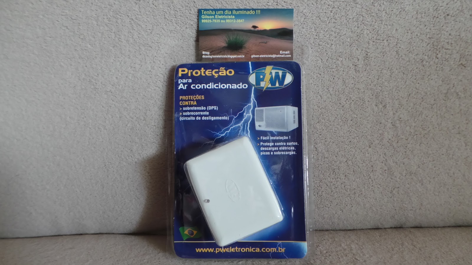 Protetor para Ar Condicionado da PW Eletrônica Ltda