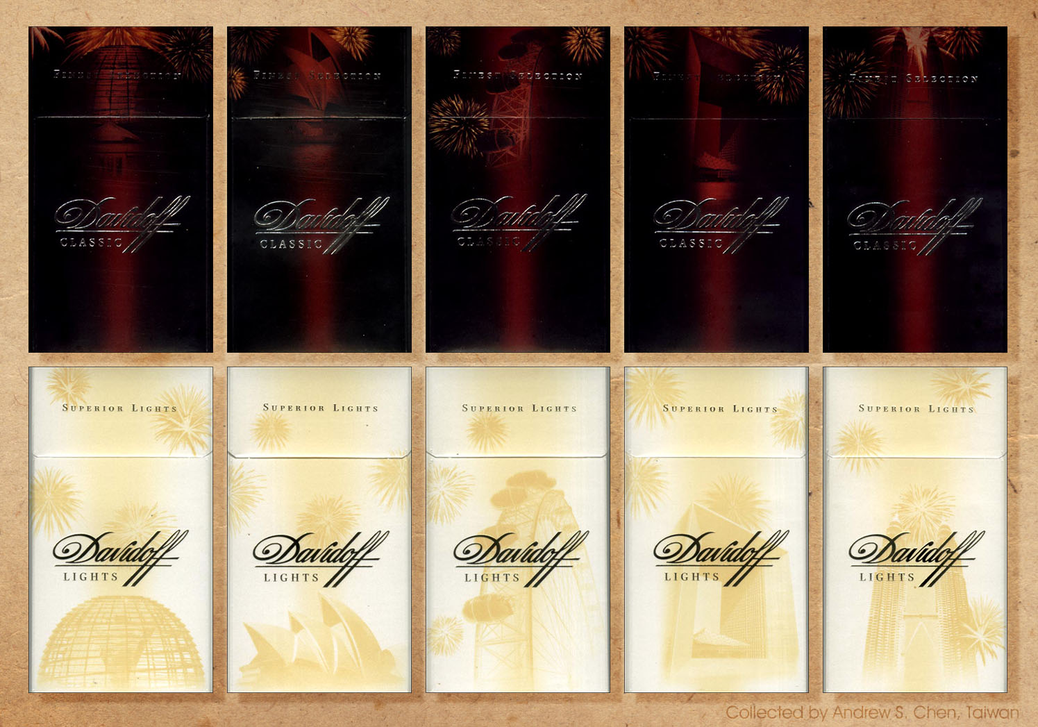 Davidoff ，City限量版菸盒