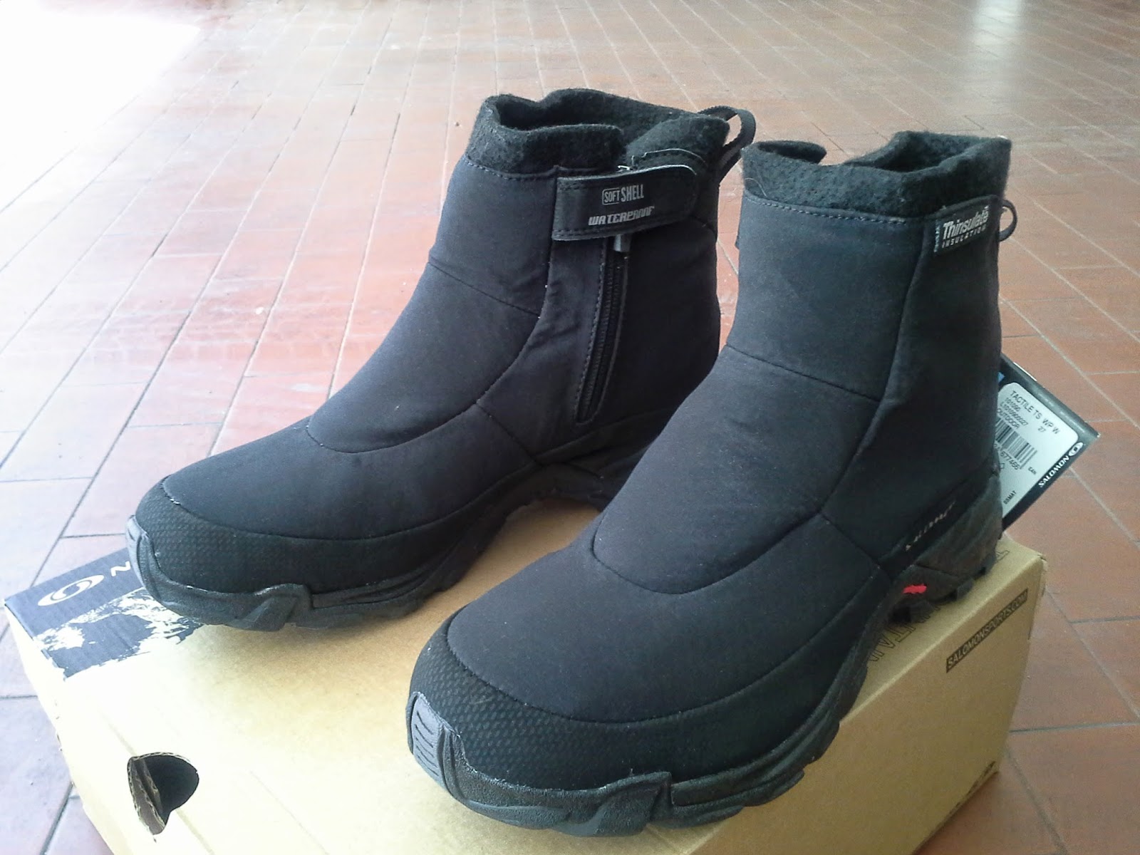 Scarpe per ghiaccio e neve Salomon Tactile TS WP N° 40 - Maxi Stile