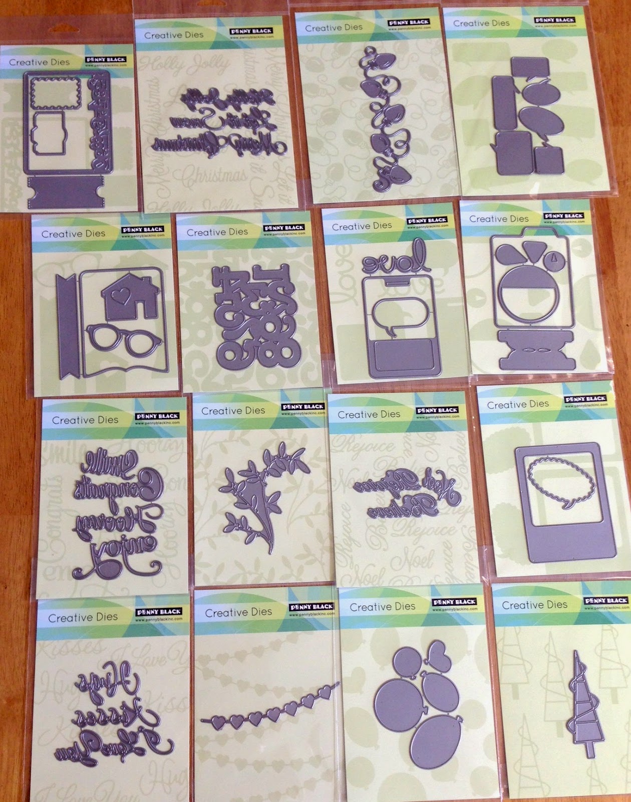 SCRAPBOOK GENERATION: More new Memory Box dies, Penny Black dies and stamps