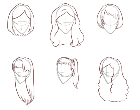 Marinda does art: Drawing hair