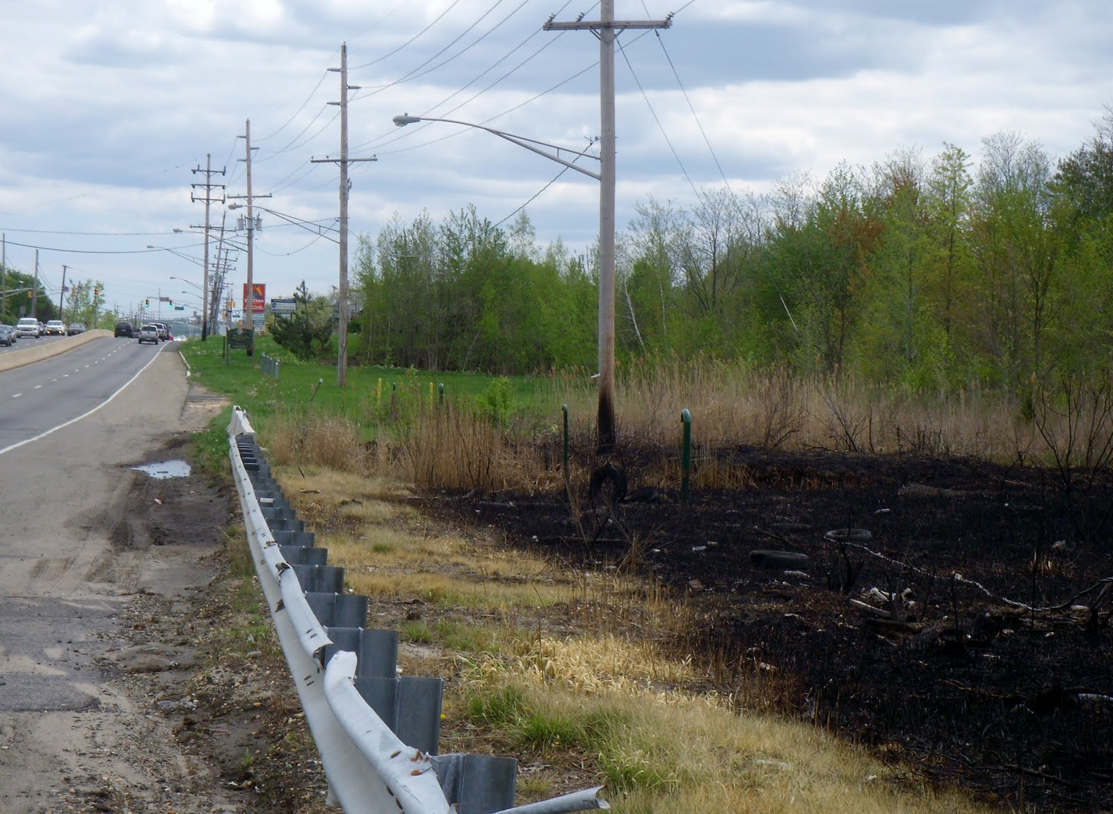 Aberdeen NJ Life: A Saturday Look at Wednesday's Fire Along Route 35 at ...