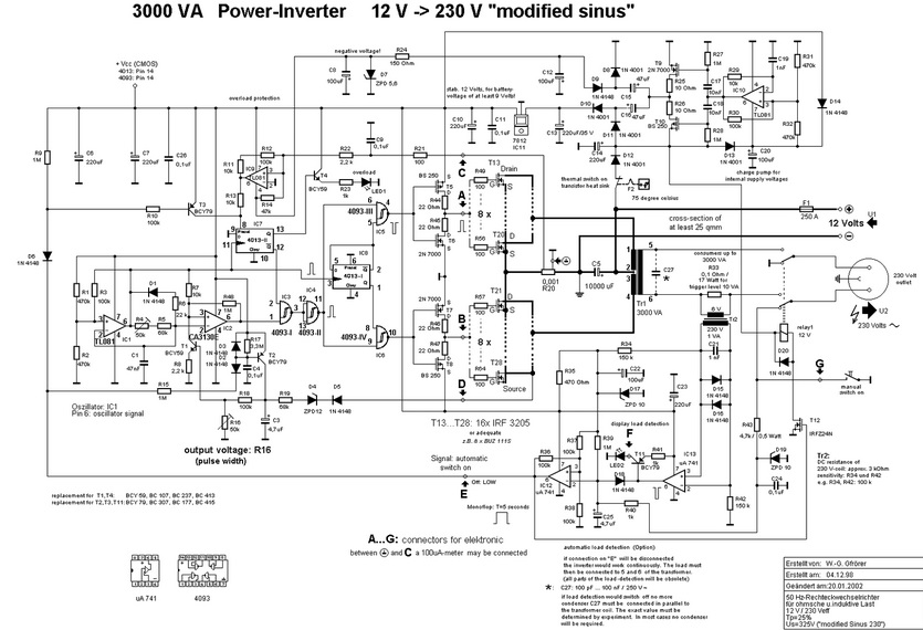 Skema Rangkaian Inverter 3000 Watt - elektronikahobyist.blogspot.co.id
