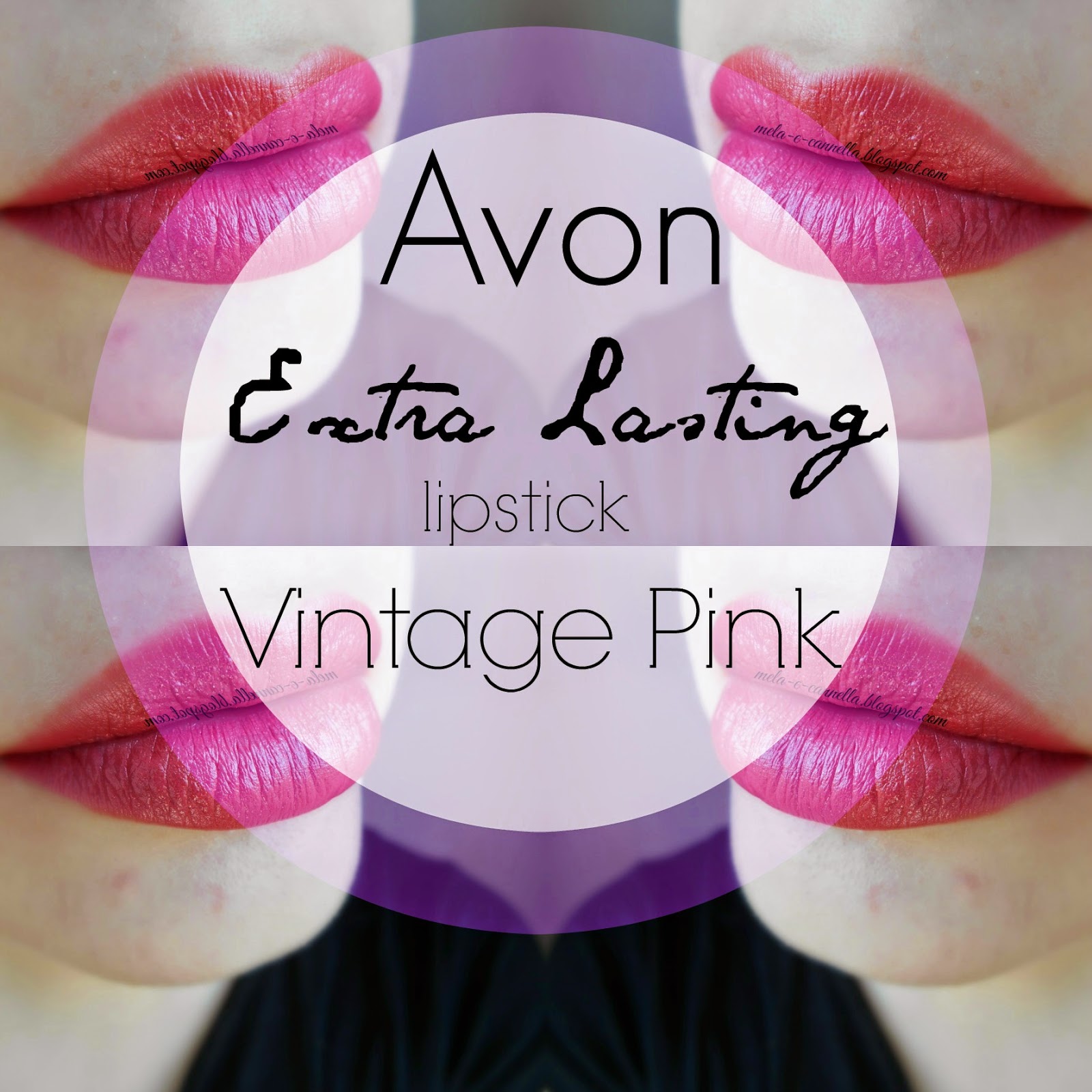mela-e-cannella: Avon Extra Lasting Lipstick - Vintage Pink