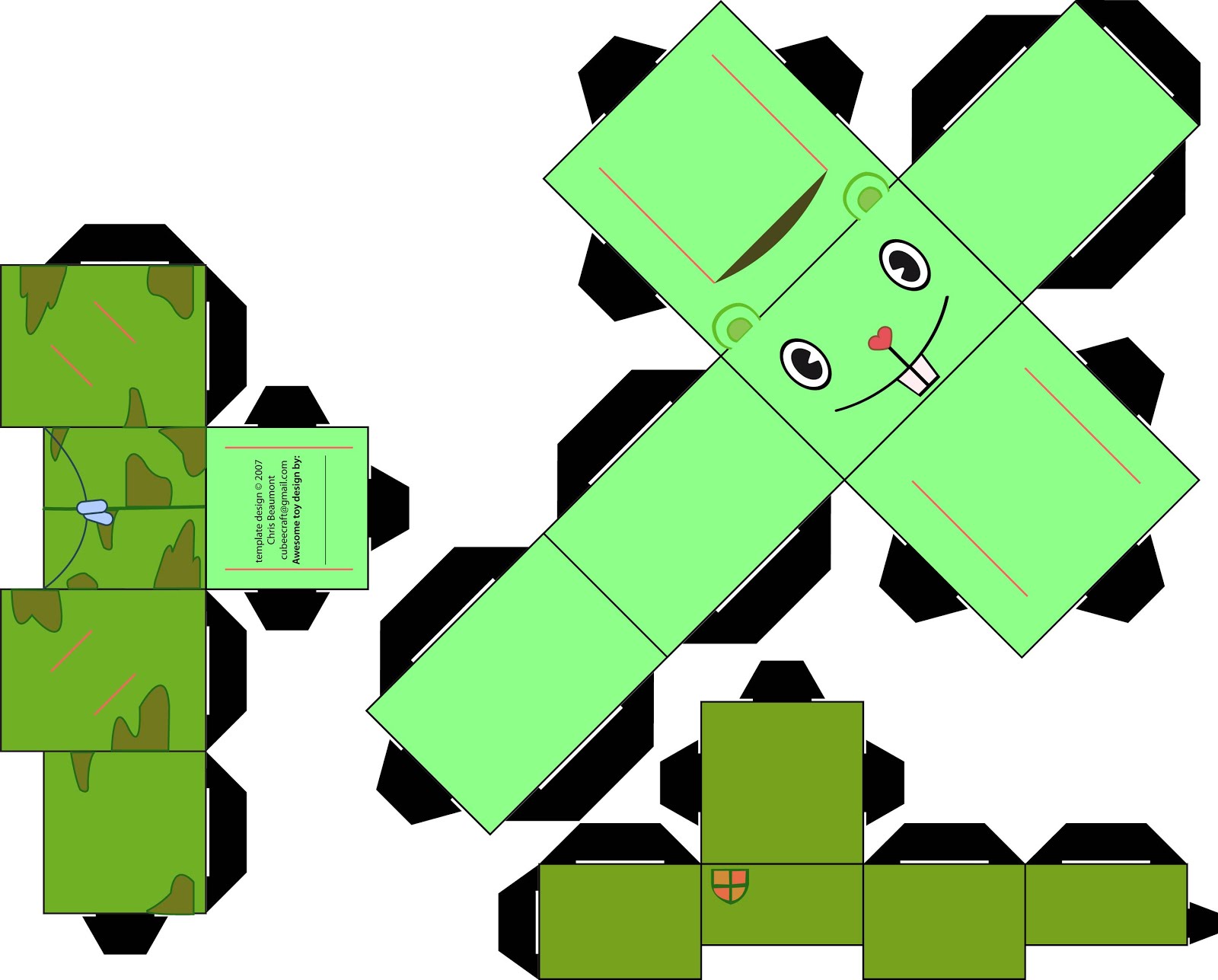 De cubeecraft y algo más: Cubeecraft Happy Tree Friends