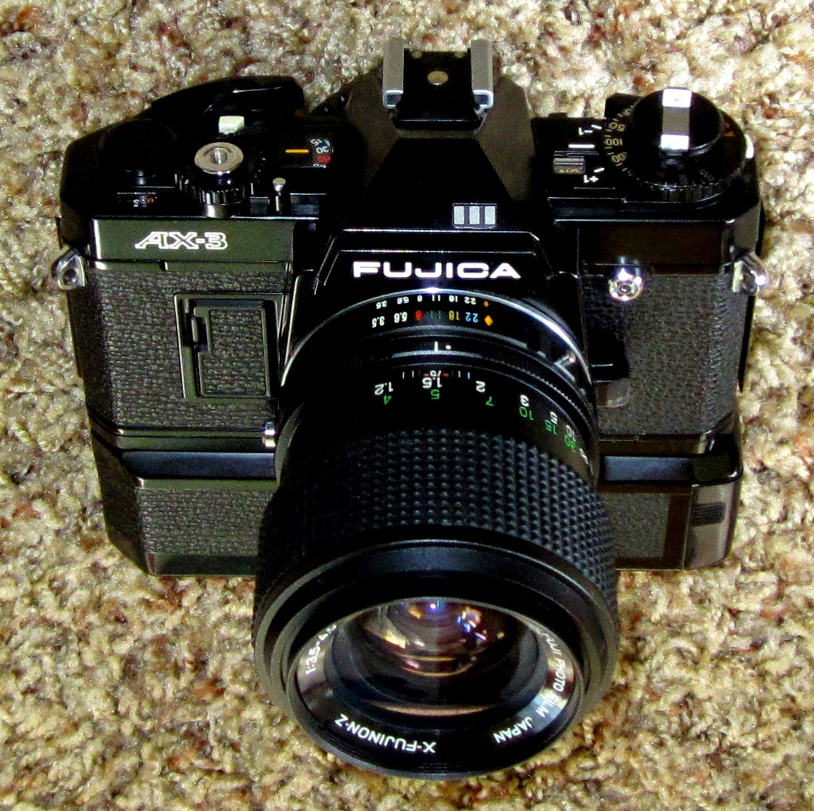 The Chens: The User's Review: Fujica AX-3 35mm Film Camera and Auto ...