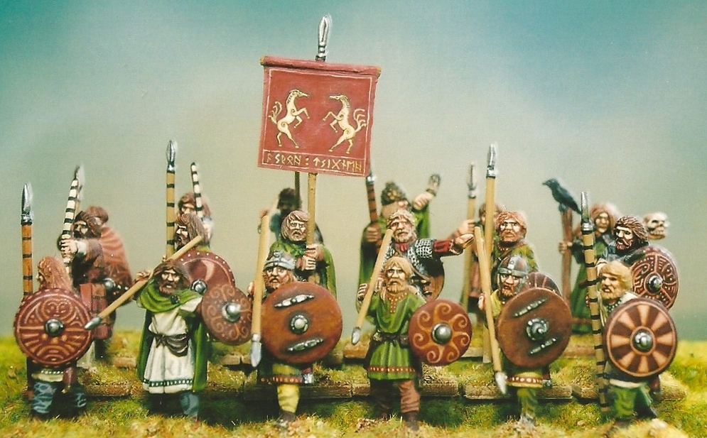 Wargames Figures of Steel Eel Studios: Hengist and Horsa's Warband