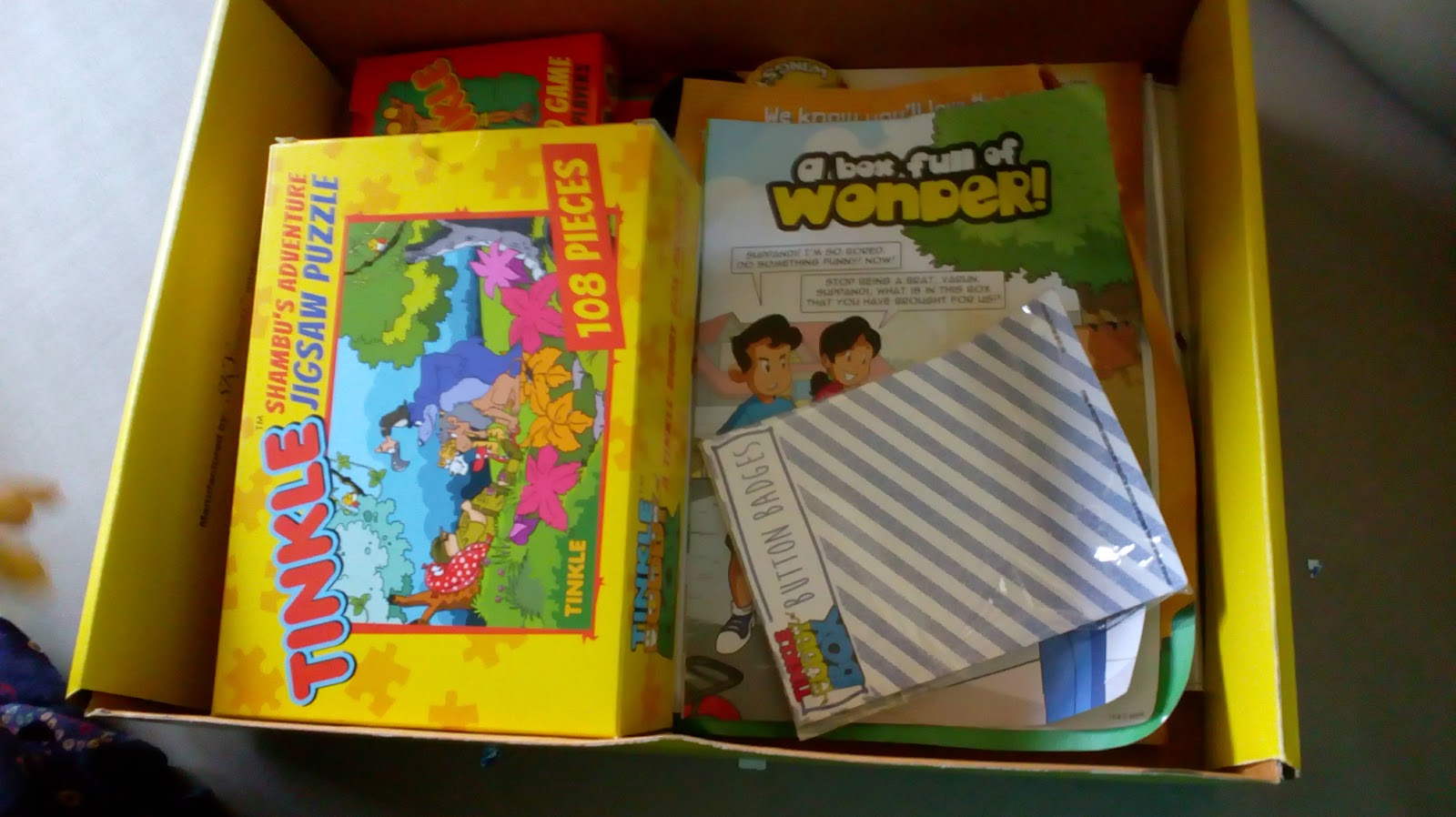 Survival of the Optimist: Tinkle Buddy Box from Amar Chitra Katha ...