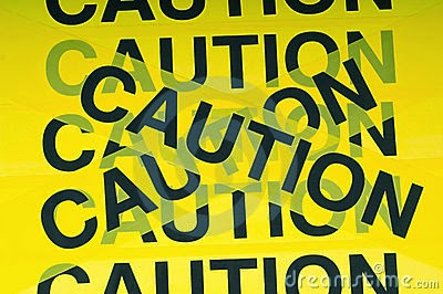 Rainbows Are Colorful: caution tape: bright yellow & bold black