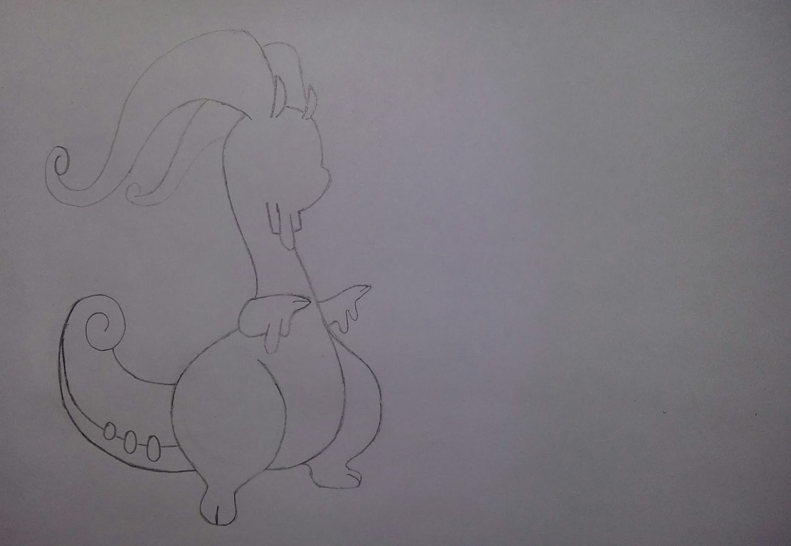 Tutorial de Desenho Goodra