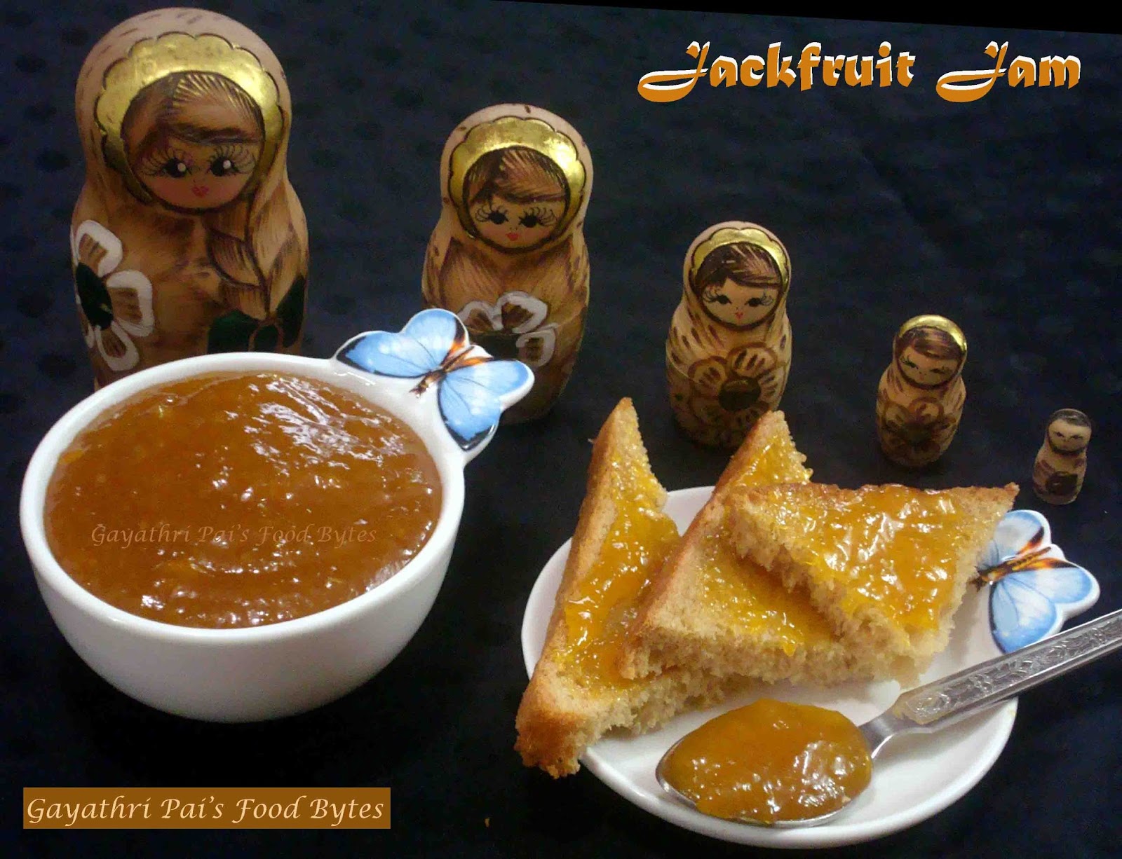 Gayathri Pai's Food Bytes: Jackfruit (Ponsa) Jam.