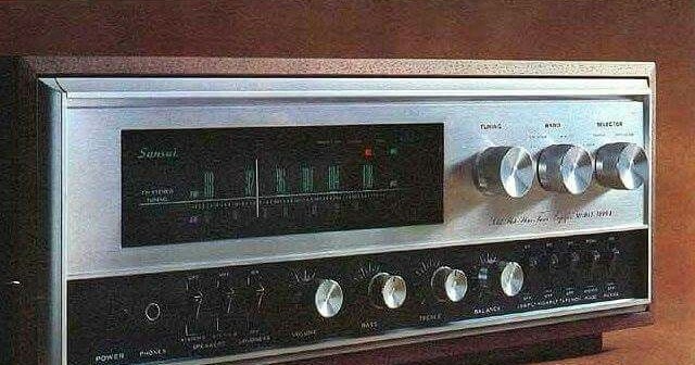 Stereo i Kolorowo - Underground: [Audio vintage]: amplituner Sansui 3000A