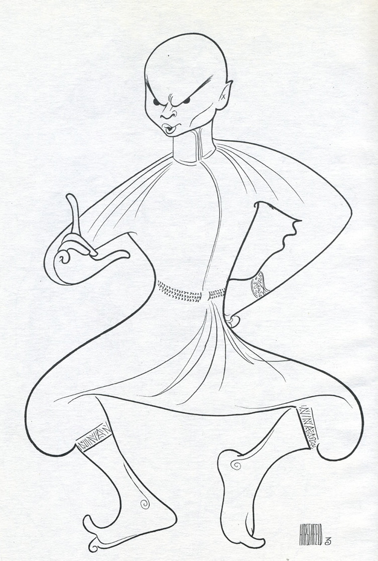 wacky tacky: wacky tacky Icons: Al Hirschfeld