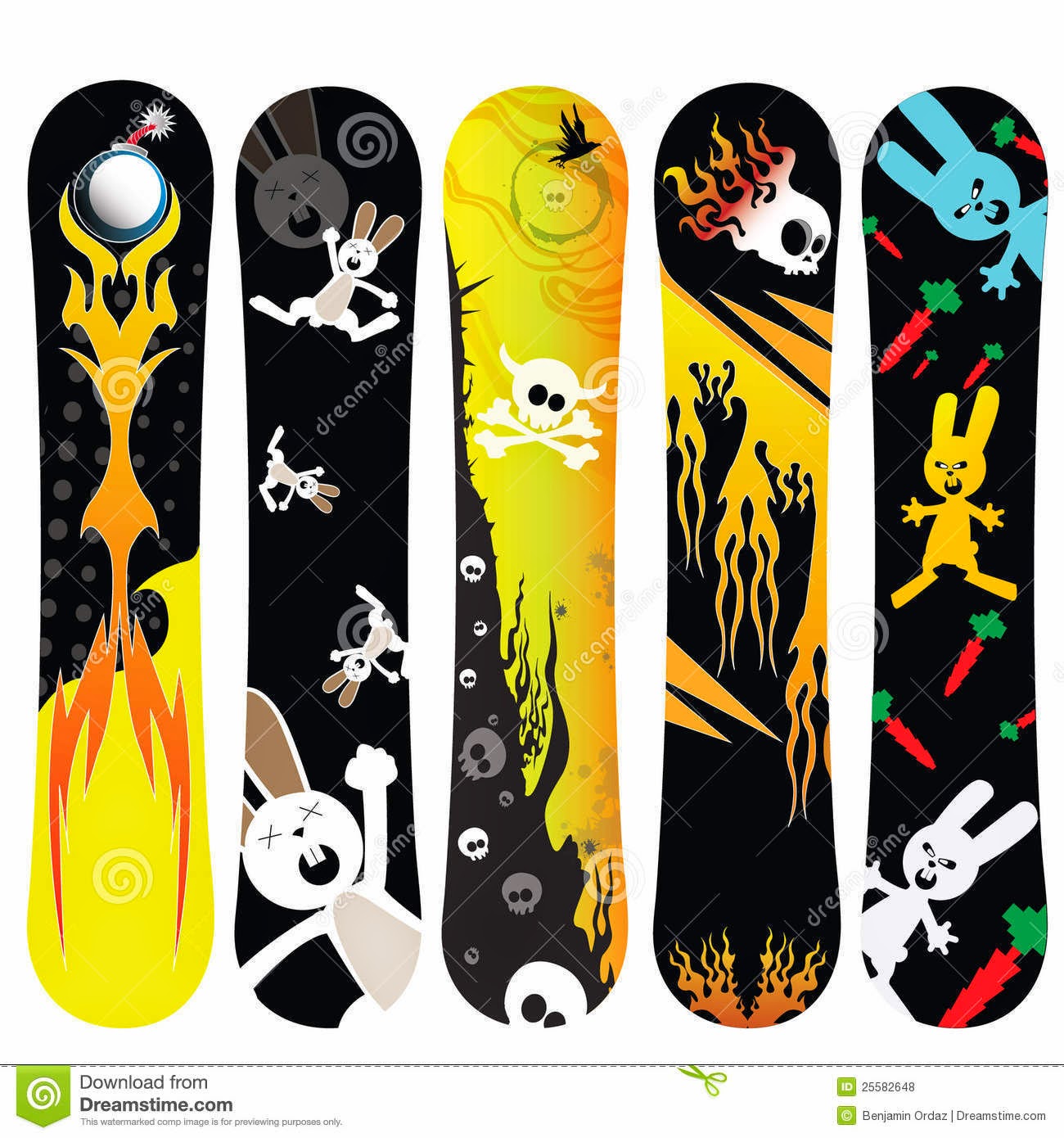 ART and TATTOO: Snowboard designs