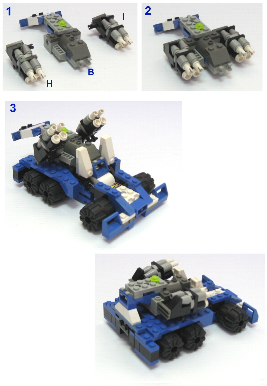 Alanyuppie's LEGO Transformers: LEGO Super roller - Instructions