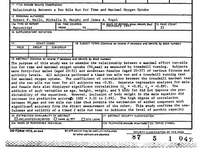 Real World Runner: Army 2-mile run: is it fair? (boys vs girls)