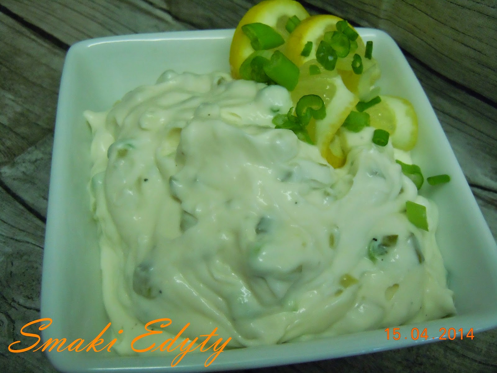 Smaki Edyty: Sos tatarski- tartar sauce