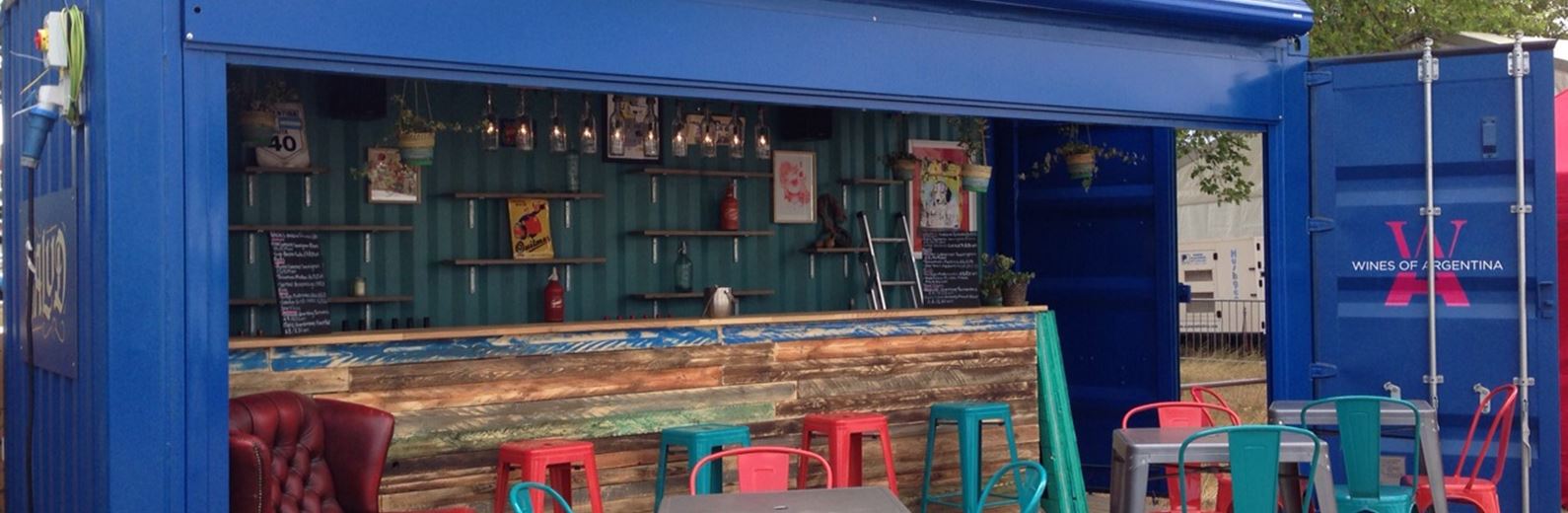 London Pop-ups: Wines of Argentina's Container Bar in Devonshire Square