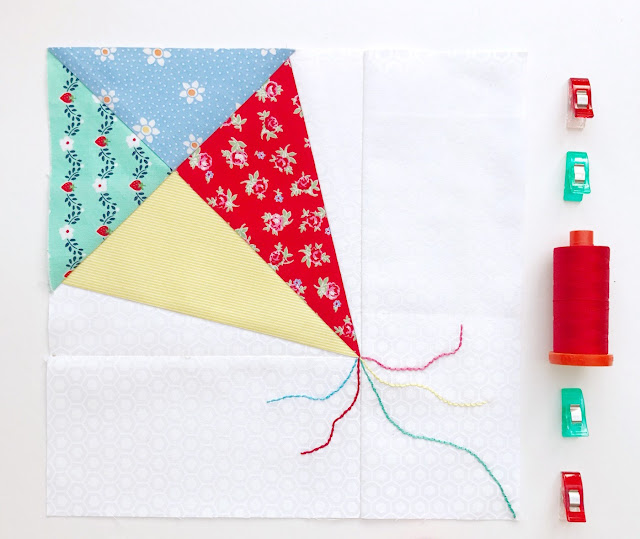 Tutoriales de Patchwork: BLOQUE COMETA