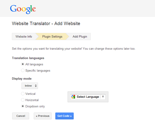 How to Add a Google Translate Button in Blogger - US Blogger Lab