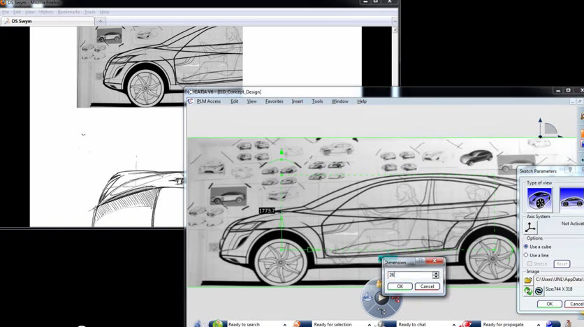 Step car design by using CATIA V6. | Drawing and Graphics