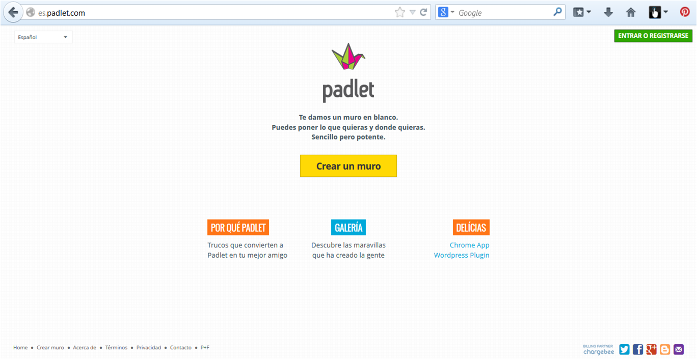 Aprender 3.0: Padlet