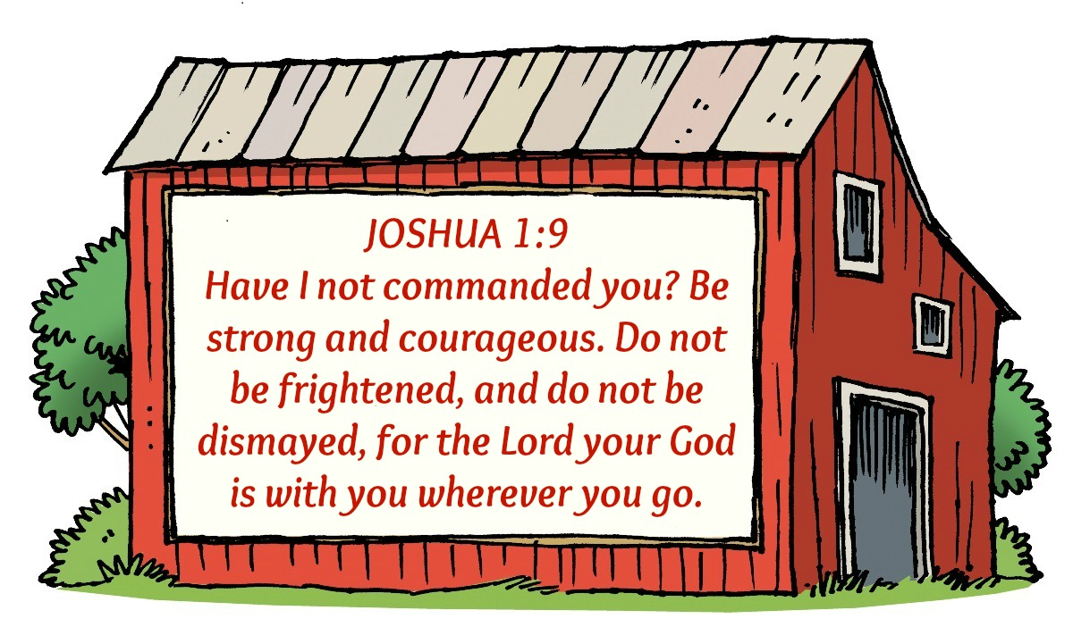 He Holds My Right Hand: Focus for the Week: Joshua 1:9