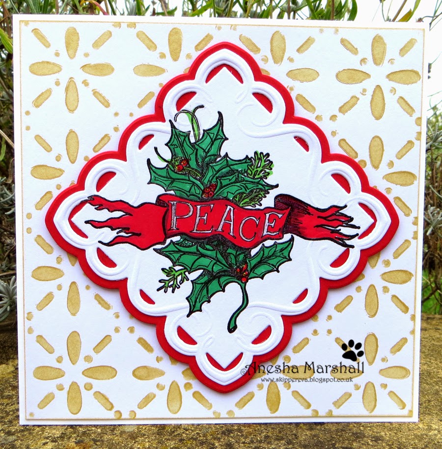 Peace Christmas card