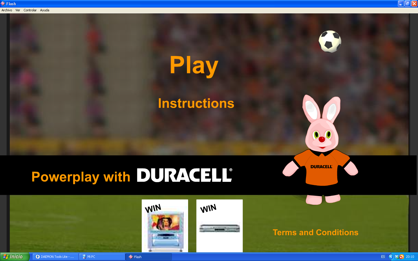 franmenapacheco: el juego duracell