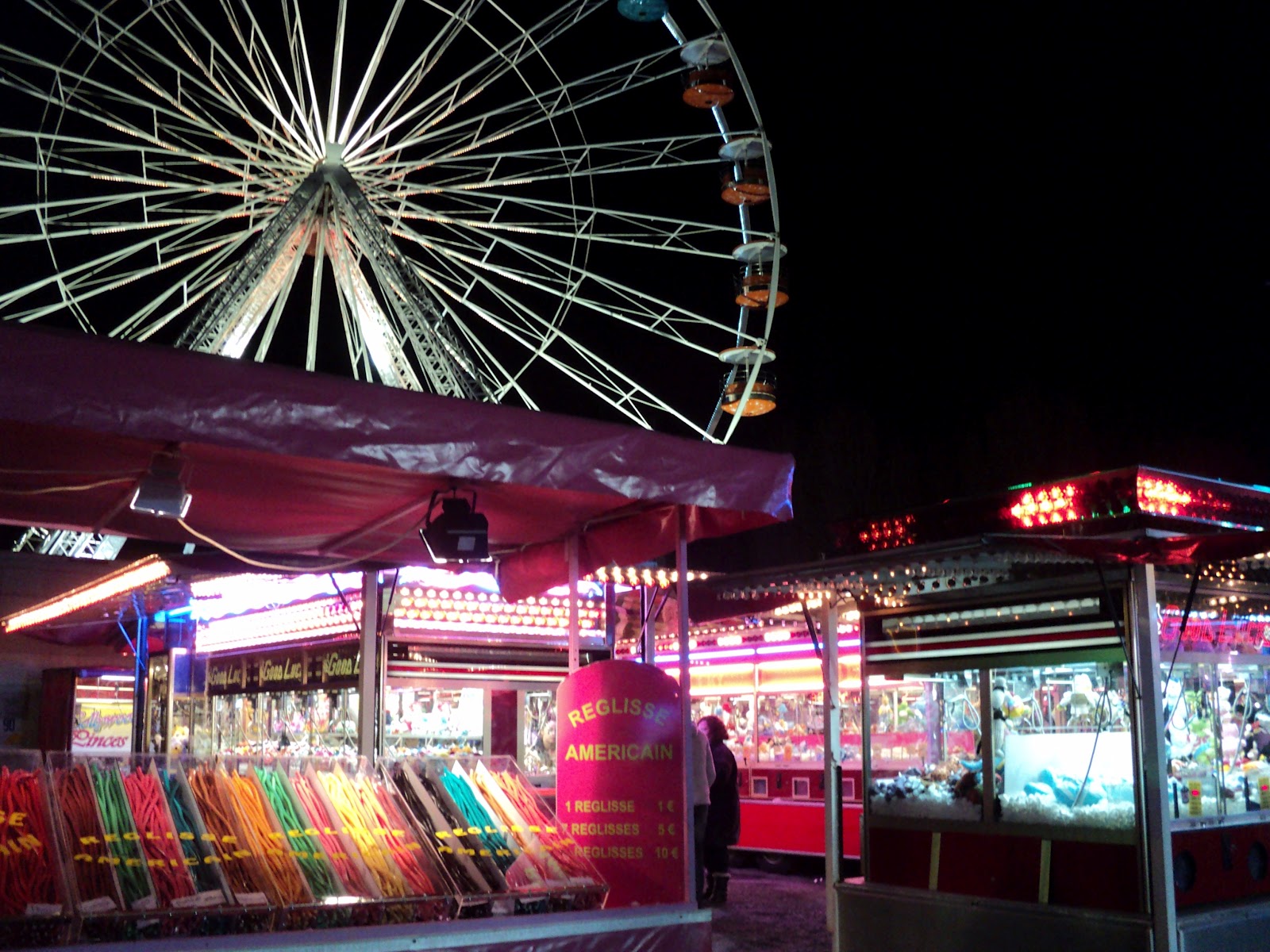 Liv, today: Friday Night at the Fun Fair