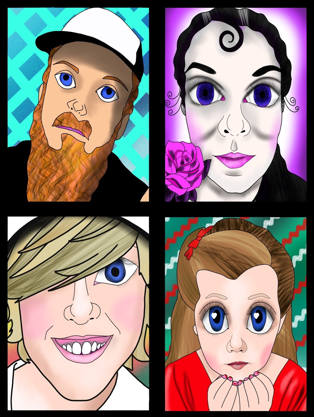 Author Amanda Gatton: NEW: Custom Portraits by Amanda Gatton Author Amanda Gatton: NEW: Custom Portraits by Amanda Gatton