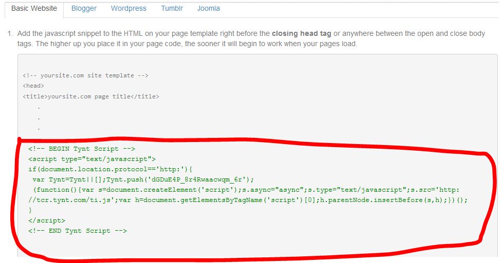 Show Your Website Link with the Copied Text