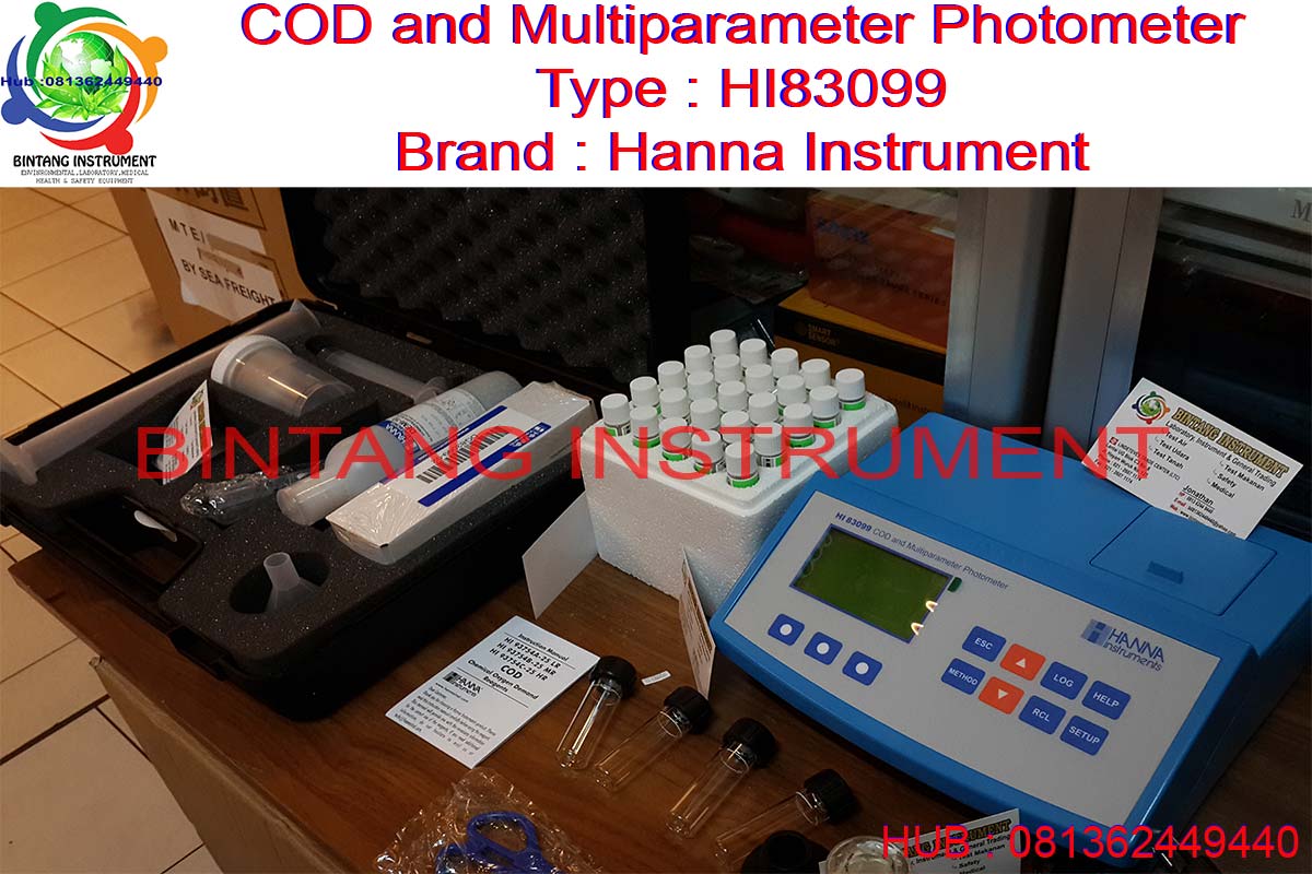BINTANG INSTRUMENT : 081362449440 Jual COD BOD Meter Merk Velp HANNA ...