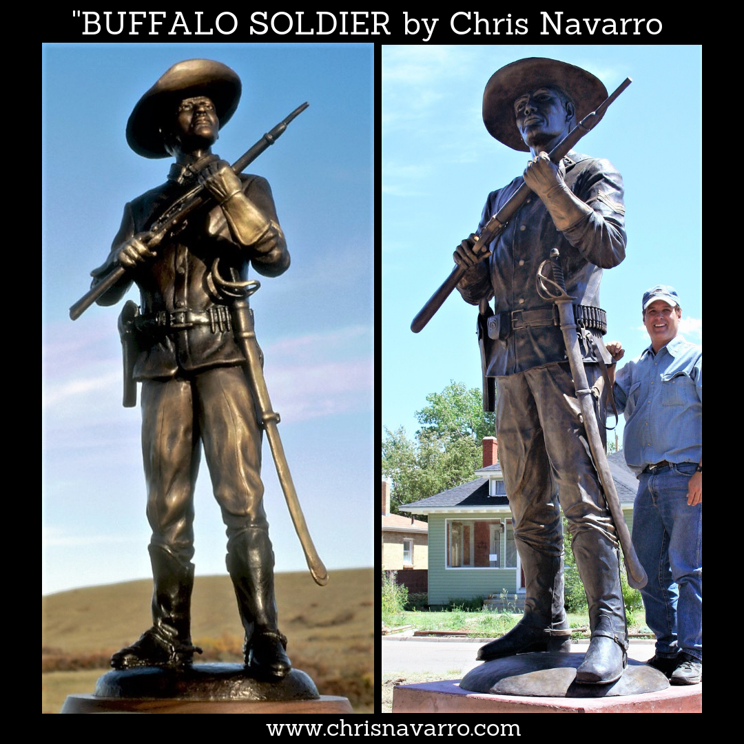 Chris Navarro Studio Blog: BUFFALO SOLDIER