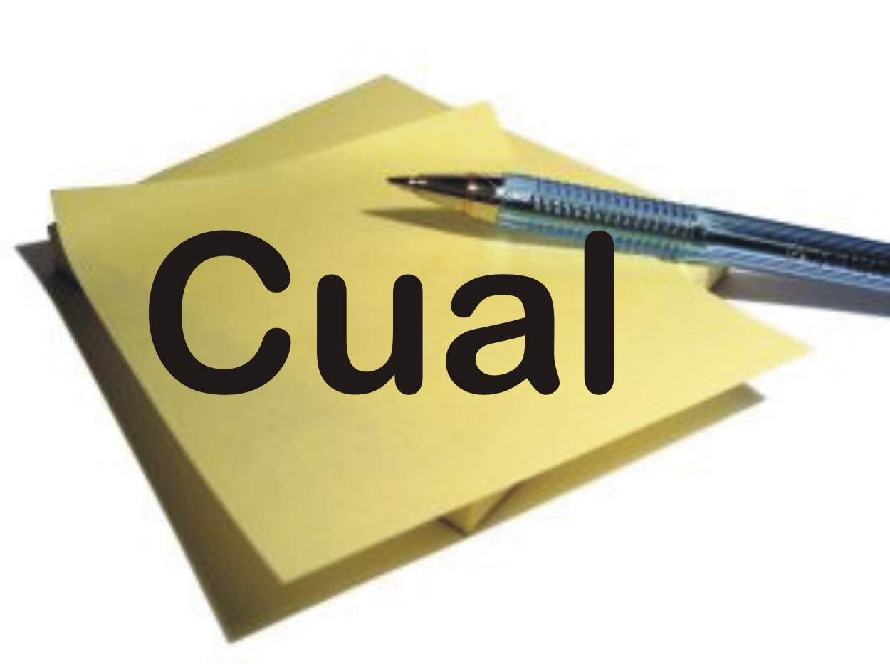 Gramática española: Cual: pronombre relativo e interrogativo