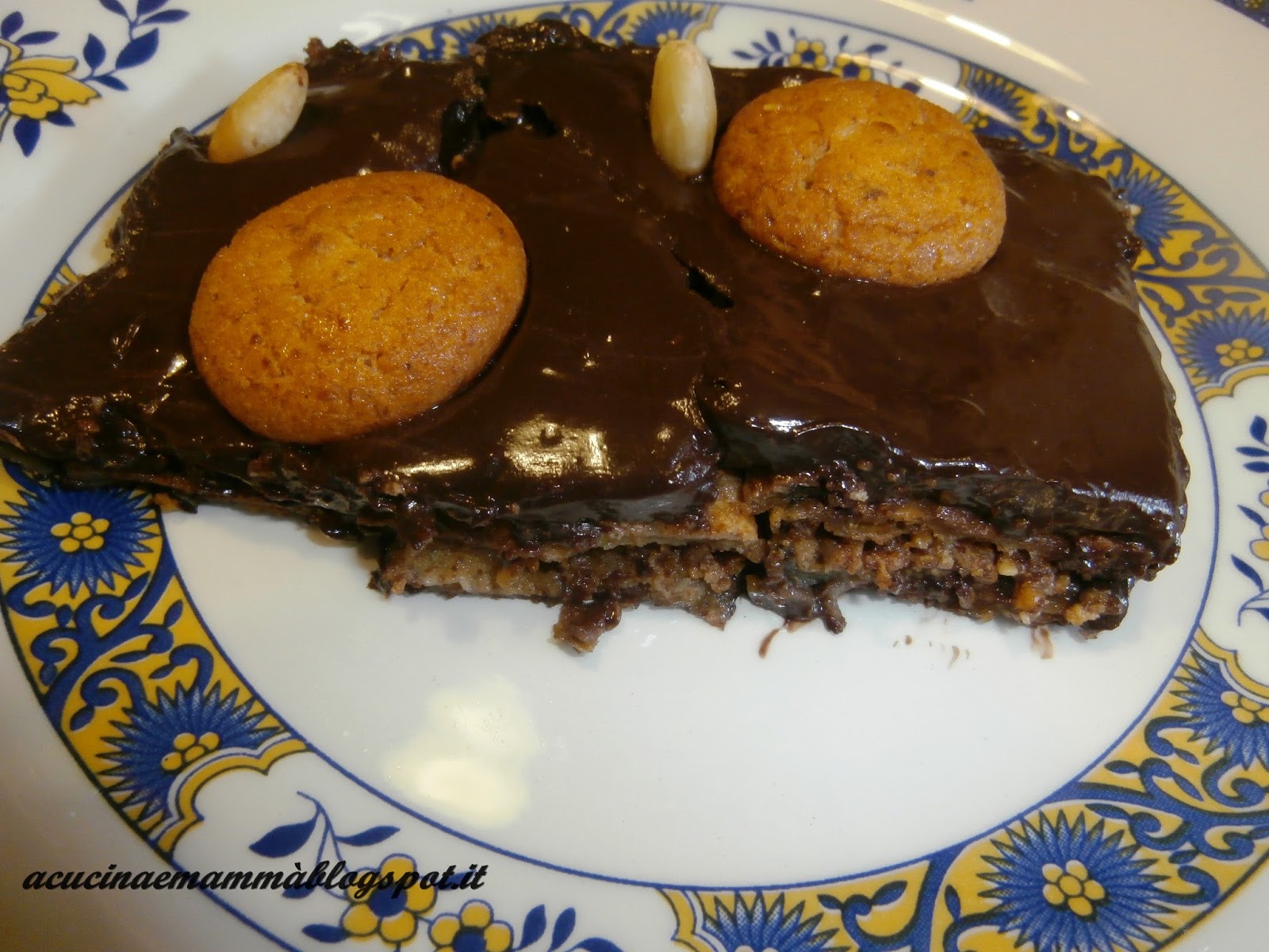 a cucina e mammà: Una strana coppia : mulignana cu'a ciucculata